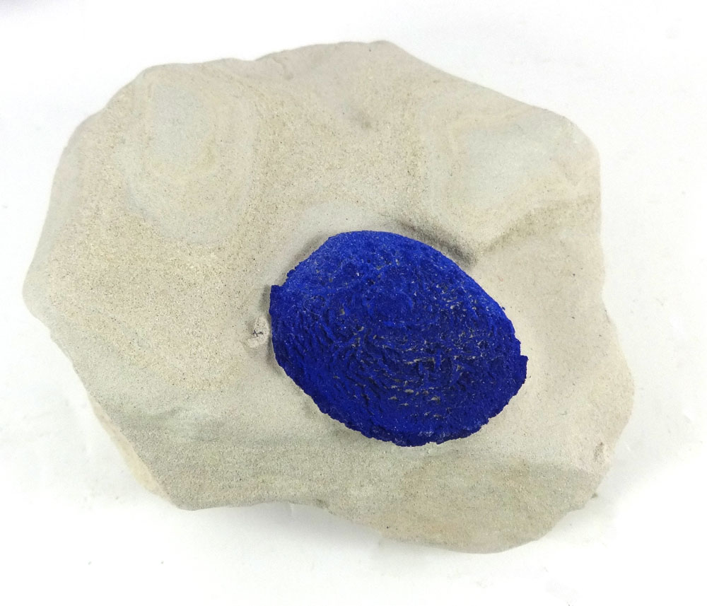 Azurite Crystal in Matrix