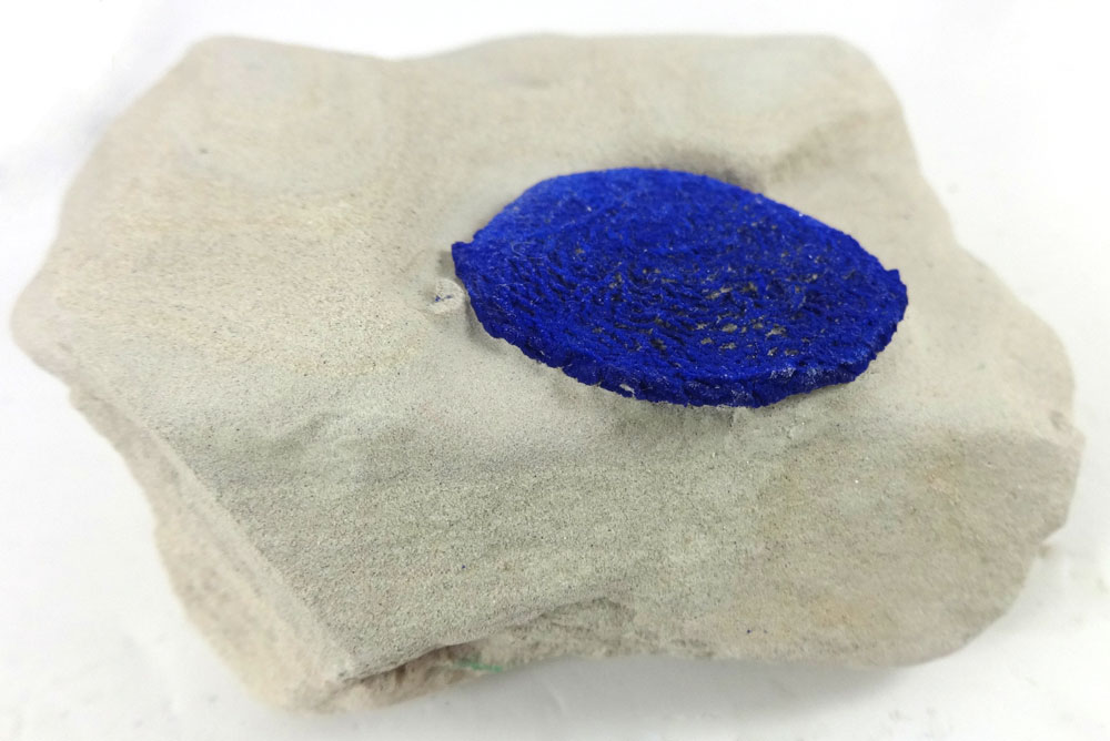 Azurite Crystal in Matrix