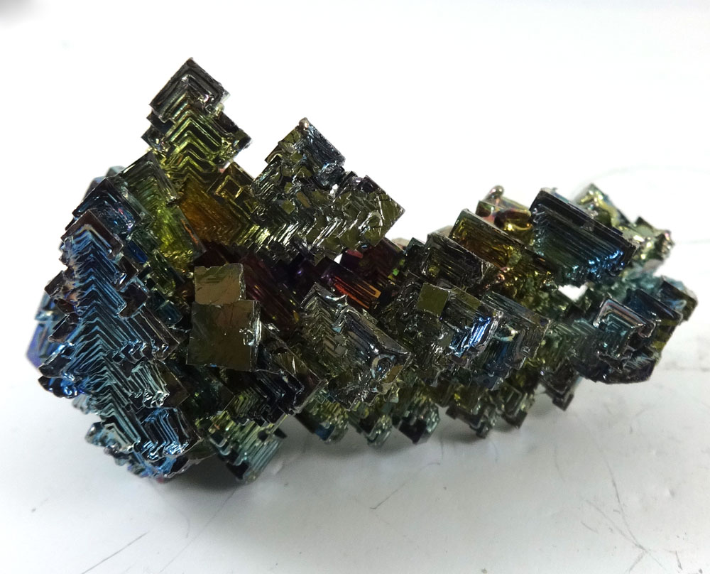 Bismuth Metal Crystal Formation