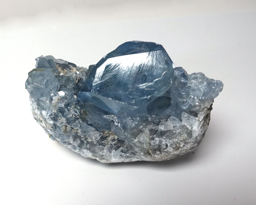 Natural Celestite Crystal Cluster