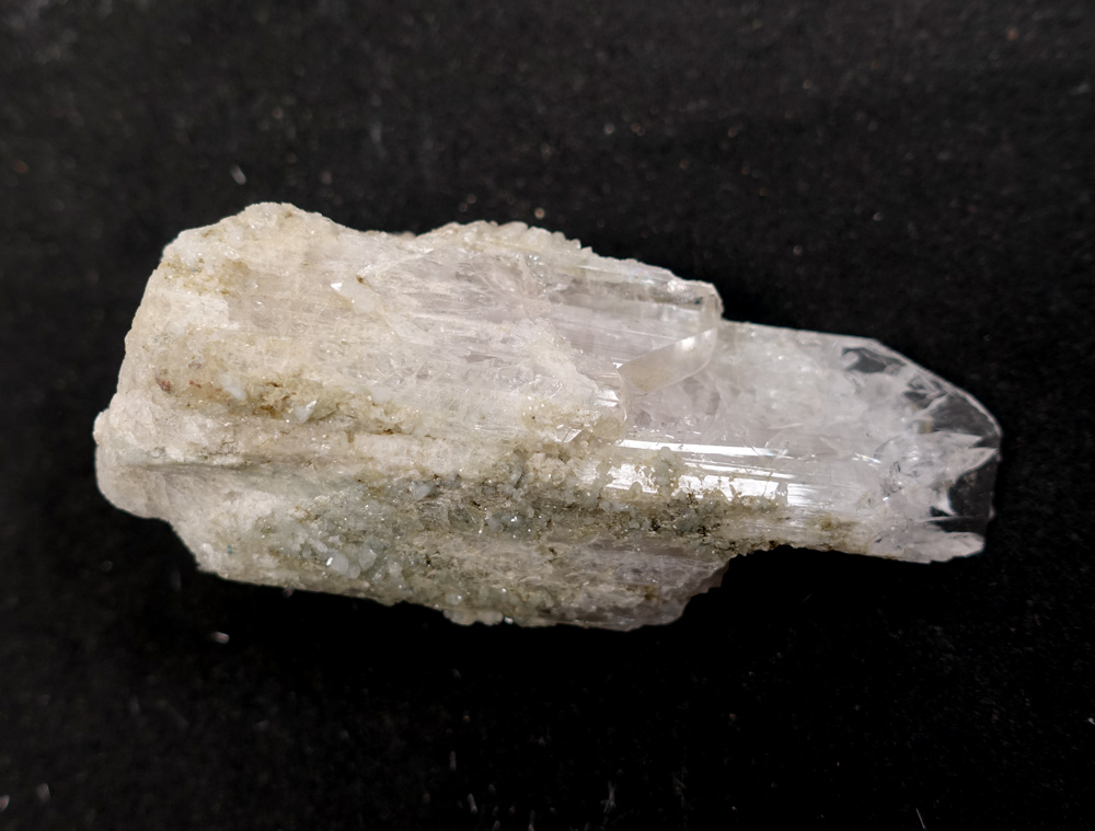 Sizeable Danburite Encased in Calcite Crystals