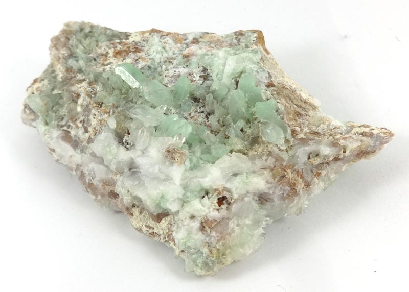 Fuchsite in Quartz cluster