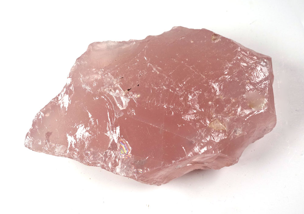 Rose Quartz Gemmy Crystal Chunk