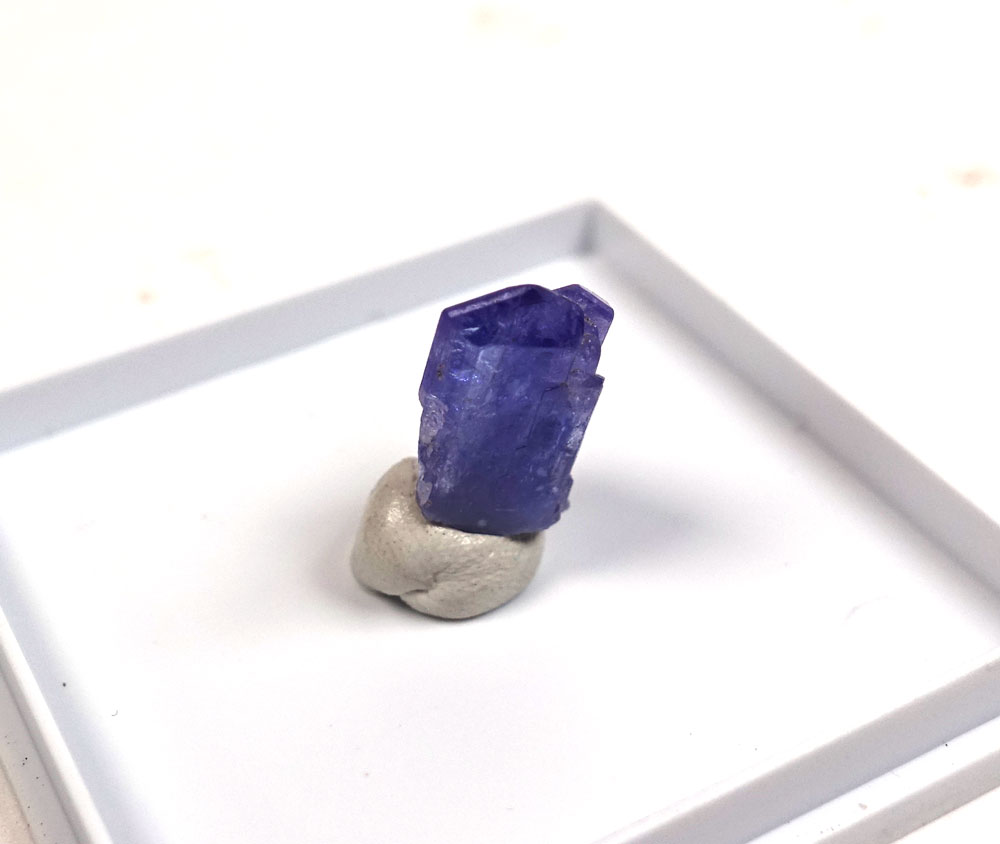 Gorgeous Natural Tanzanite Crystal Formation