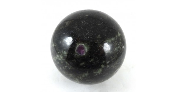 Ruby in Amphibolite Crystal Ball