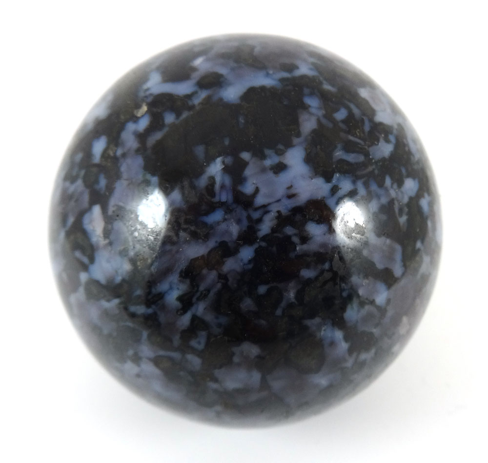 Mystic Merlinite Gabbro Crystal Sphere