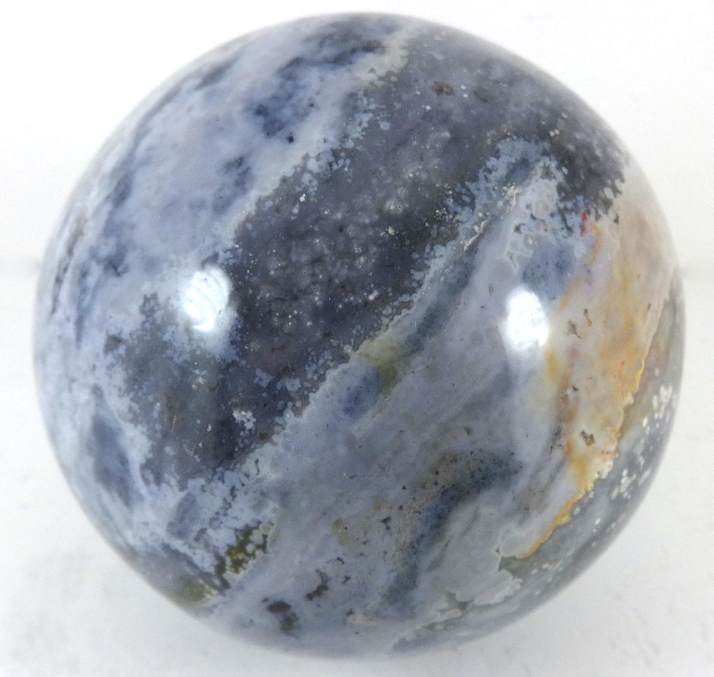 Speckled Blue Grey Jasper Crystal Ball